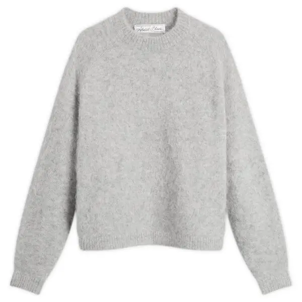 ABOUT:BLANK Alpaca Crew - Light Grey