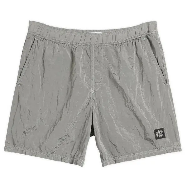 Stone Island Nylon Metal Swim Shorts - Pearl Grey