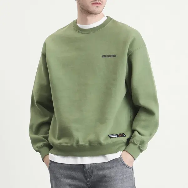 NEIGHBORHOOD Plain Logo Sweatshirt - Green