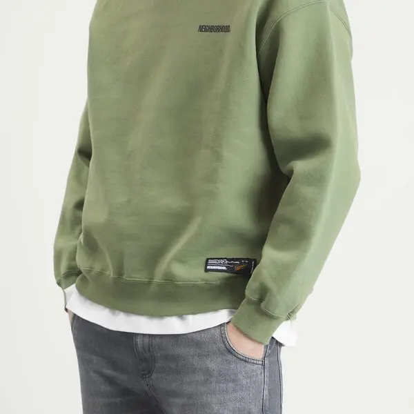 NEIGHBORHOOD Plain Logo Sweatshirt - Green