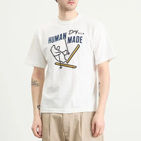 HUMAN MADE Polar Bear Ski T-shirt