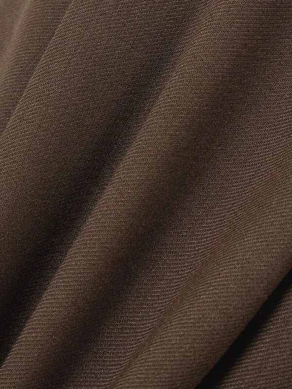 TOTEME Pauli Pleated Twill Tapered Trousers