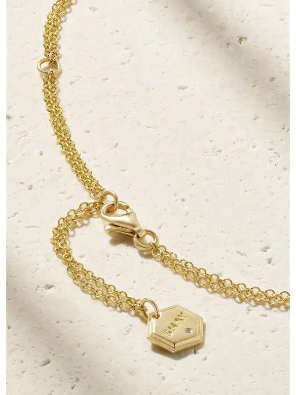 Shay Orbit 18-karat Diamond Necklace