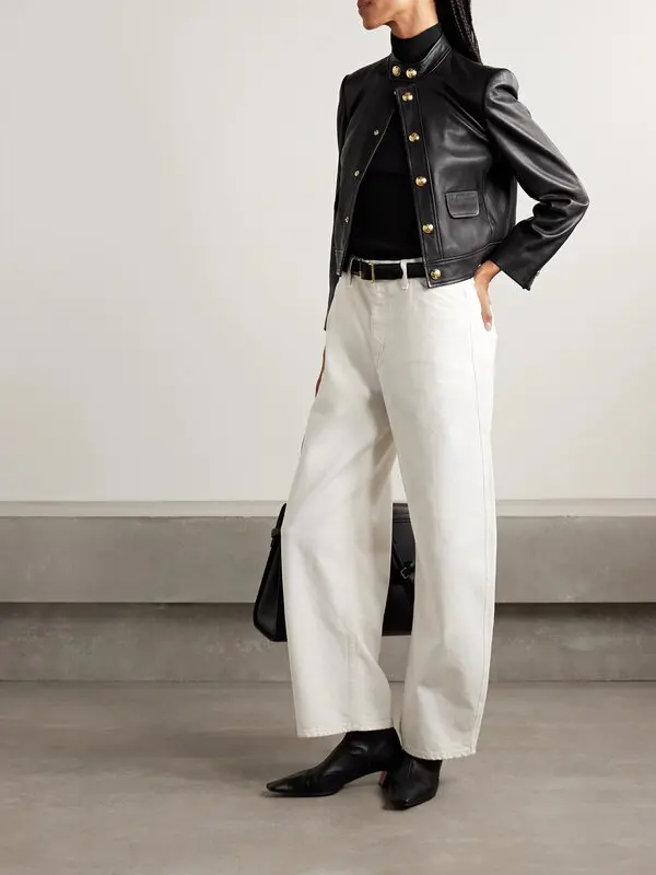 NILI LOTAN Hadley Leather Jacket