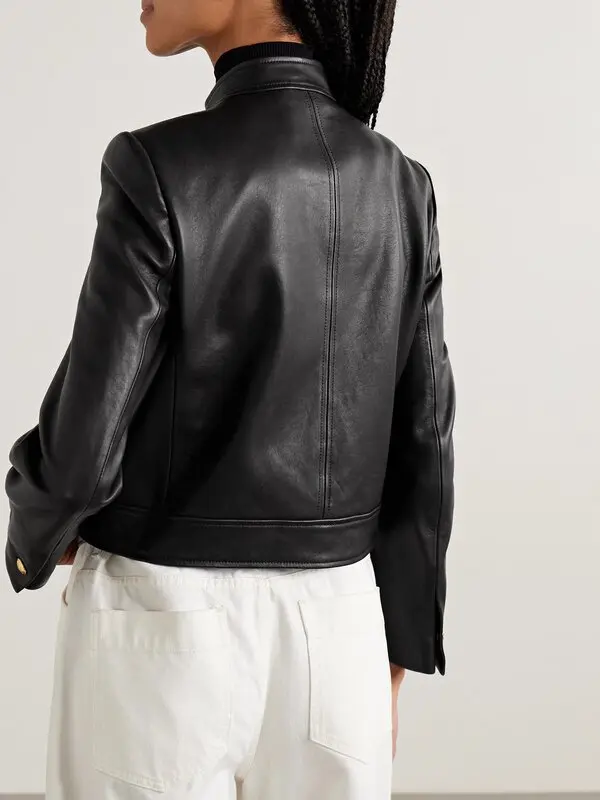 NILI LOTAN Hadley Leather Jacket