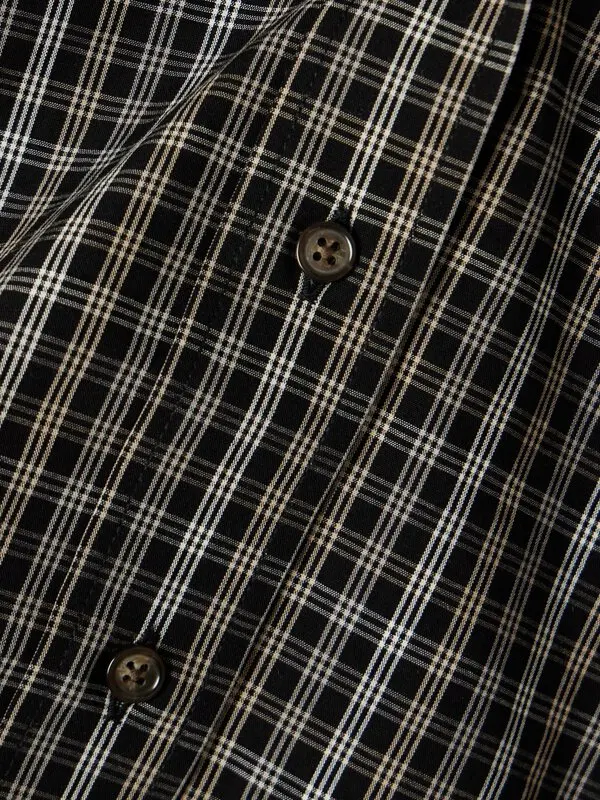 RÓHE Checked Cotton-poplin Shirt