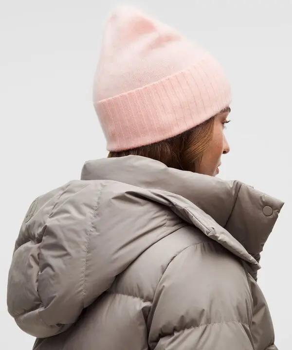 Lululemon Cashmere Beanie - Butter Pink