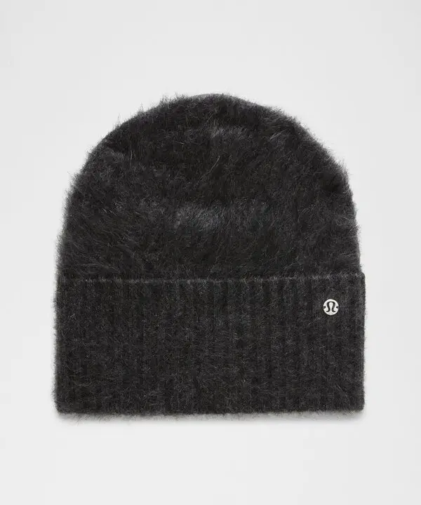 Lululemon Cashmere Beanie - Heathered Light Onyx