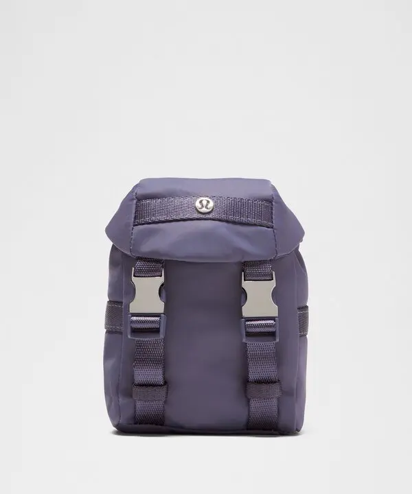 Lululemon Wunderlust Nano Backpack - Grape Mist/silver