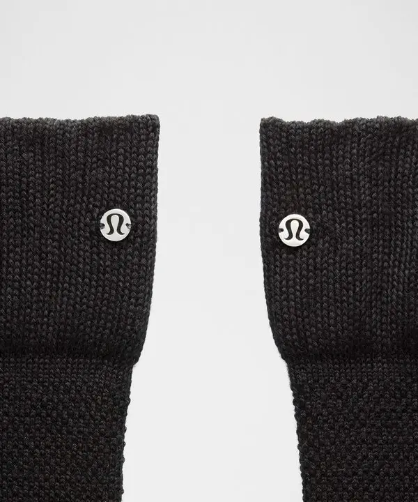 Lululemon Wool-Blend Thigh High Leg Warmers In Black - 24  display picture 3