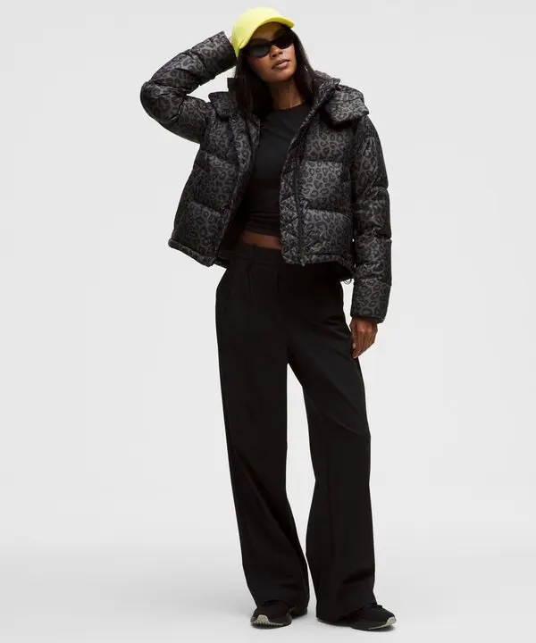 Lululemon Wunder Puff Cropped Down Jacket