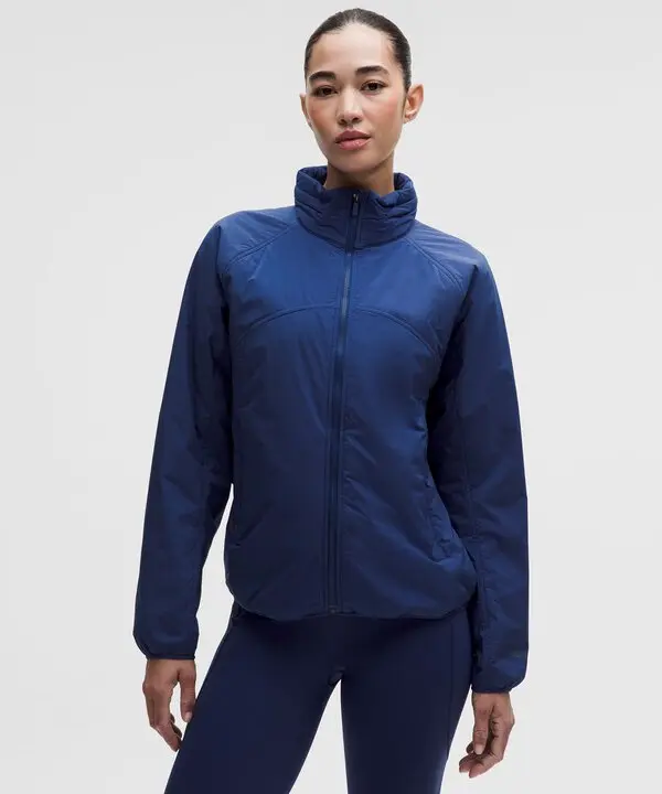 Lululemon Insulated Running Jacket - Clubhouse Blue