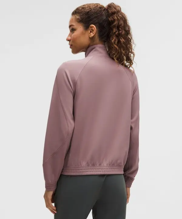 Lululemon Adapted State Thermal Track Jacket - Twilight Rose