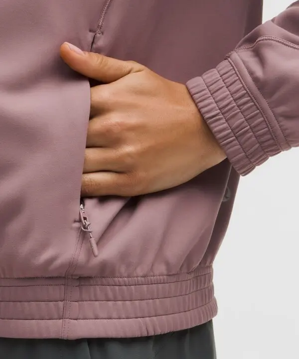 Lululemon Adapted State Thermal Track Jacket - Twilight Rose