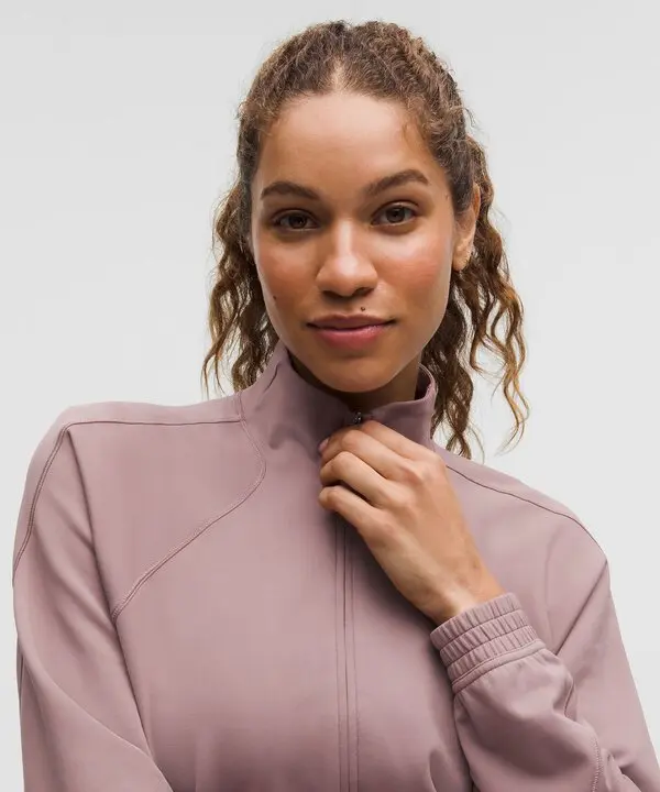 Lululemon Adapted State Thermal Track Jacket - Twilight Rose