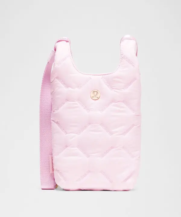 Lululemon Quilty Pleasures Phone Crossbody Bag - Blissful Pink