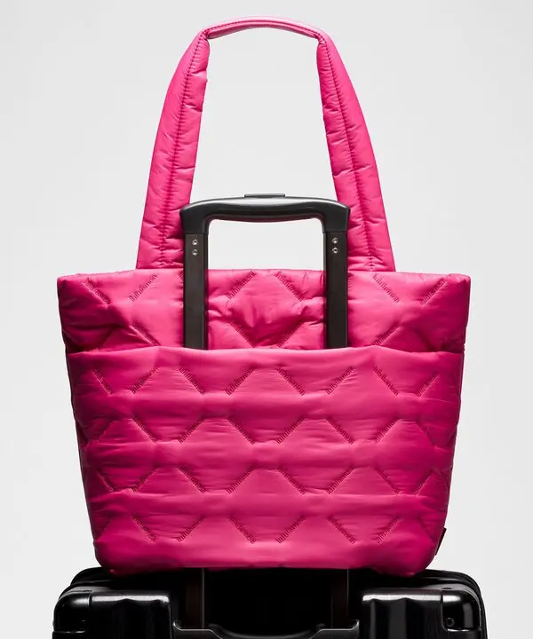 Lululemon Quilted Tote Bag - Berry Rumble