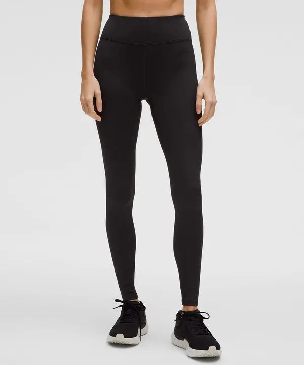 Lululemon Thermal High-rise 28" Running Tight - Black