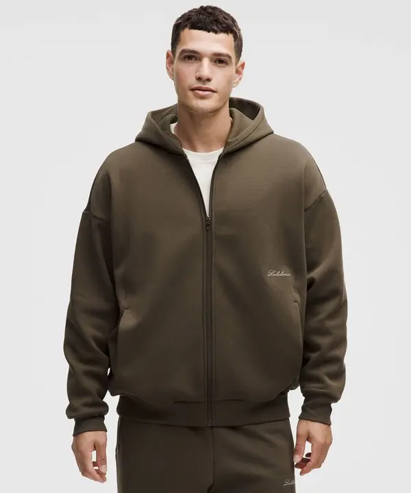 Lululemon Big Cozy Full-zip Hoodie - Olive Brown
