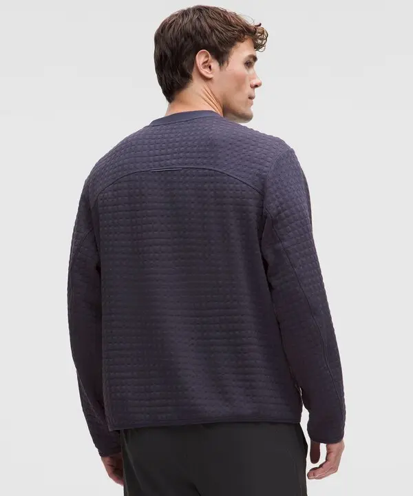 Lululemon 3d Waffle-knit Jacquard Pullover - Atmospheric Purple/atmospheric Purple