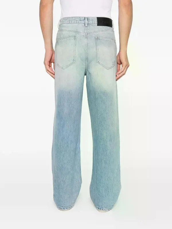 NAHMIAS Friendship Bead-embellished Distressed Denim Jeans