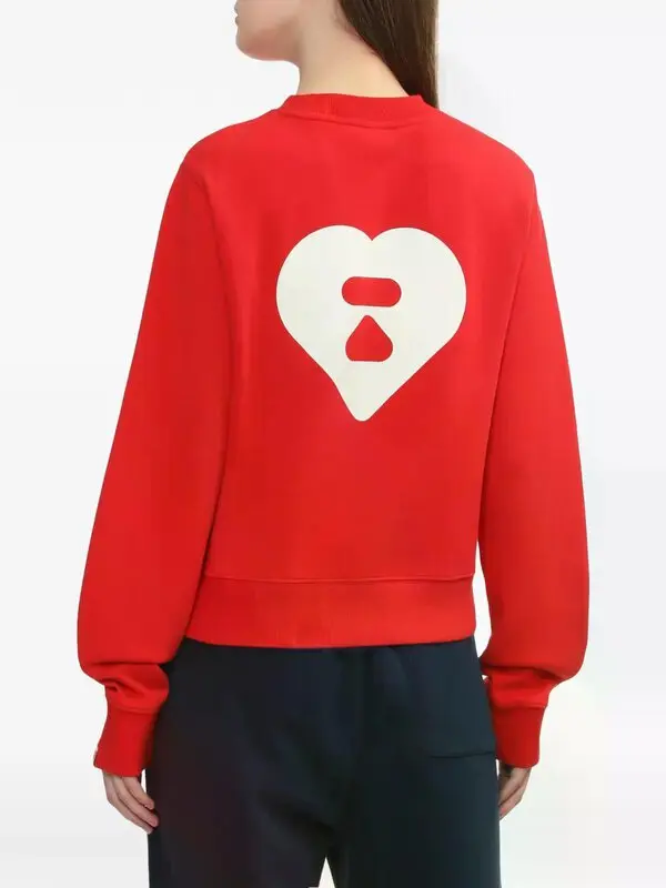 A BATHING APE Graphic Sweater - Red