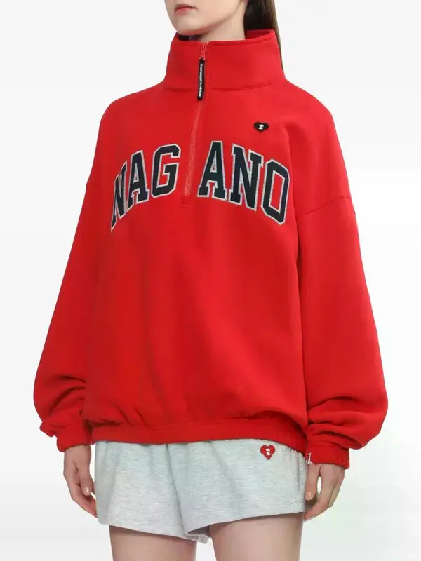 A BATHING APE Apee™ * Zip-up Appliqué Sweatshirt
