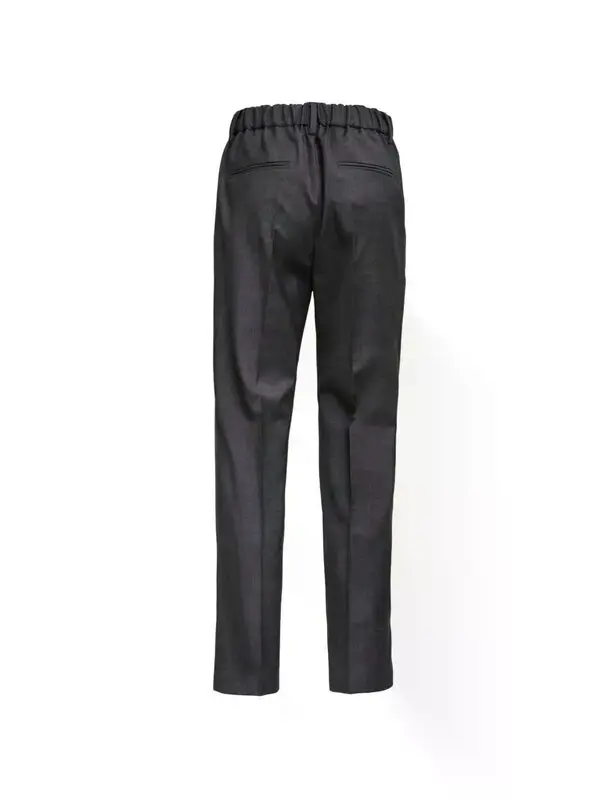 N°21 Elasticated-back Trousers - Grey