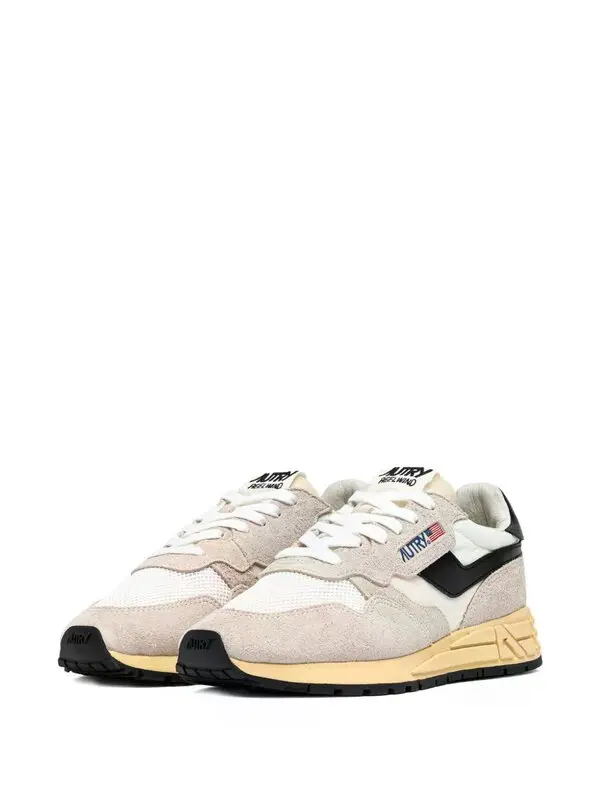 AUTRY Reelwind Suede-panel Sneakers - Neutrals