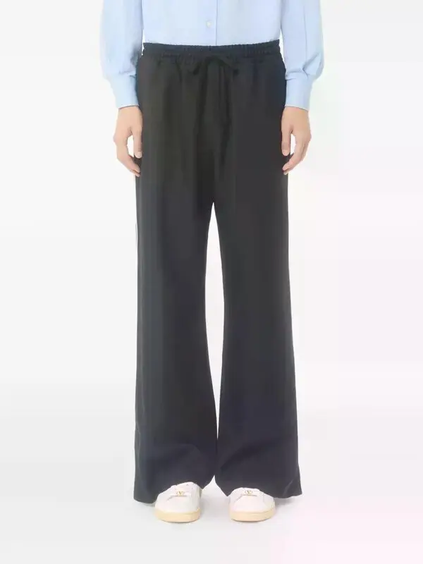 Valentino Garavani Vlogo-patch Drawstring Trousers