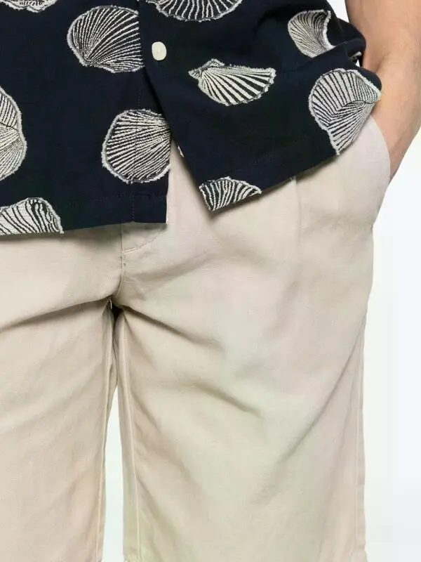 Eleventy Drawstring Pleated Shorts