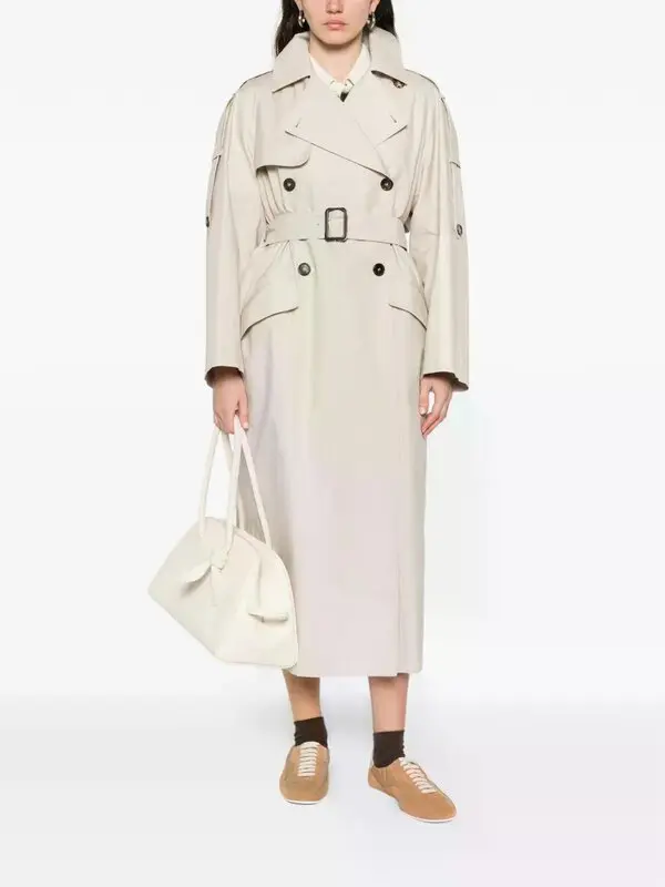 Max Mara Belted Double-breasted Coat