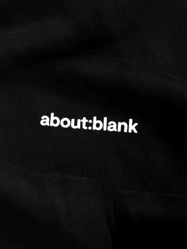 ABOUT:BLANK Logo-print Hoodie