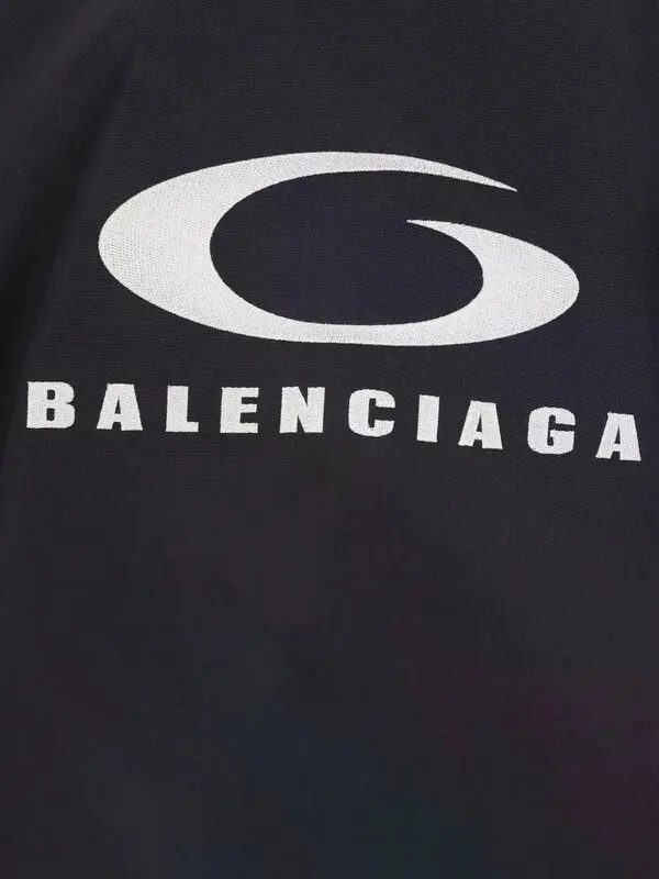 Balenciaga Logo Zip Sweatshirt