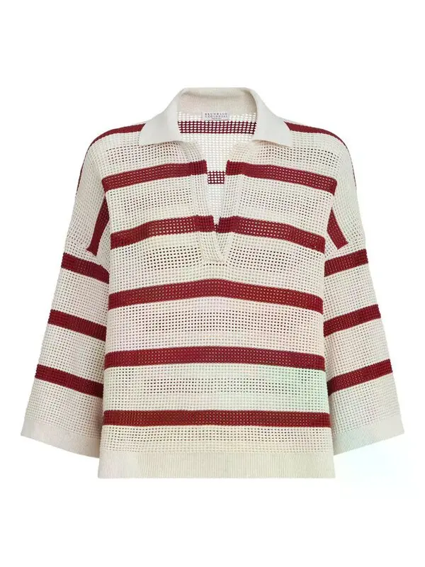 Brunello Cucinelli Striped Sweater