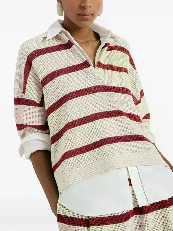 Brunello Cucinelli Striped Sweater