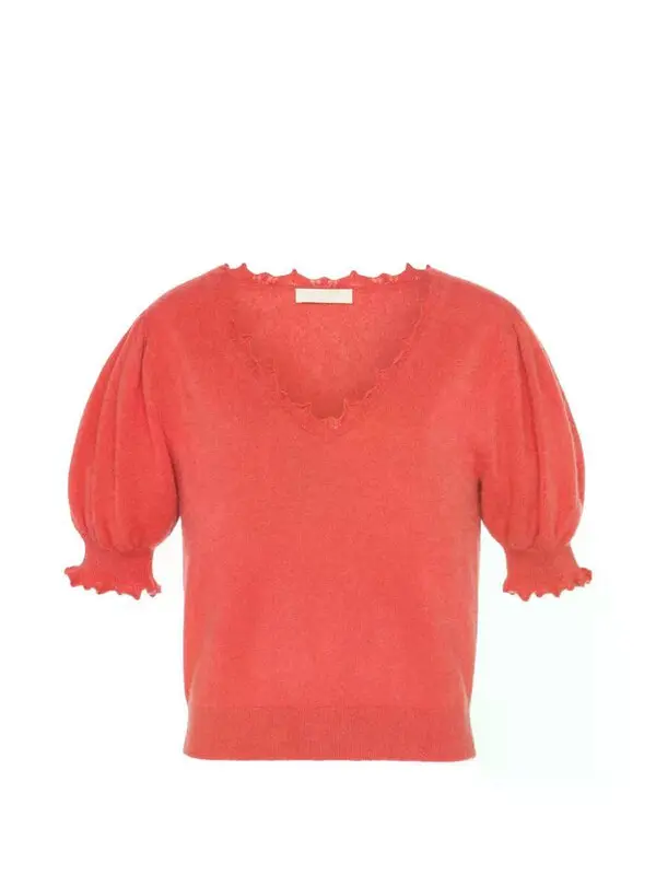 Ulla Johnson Polline V-neck Top