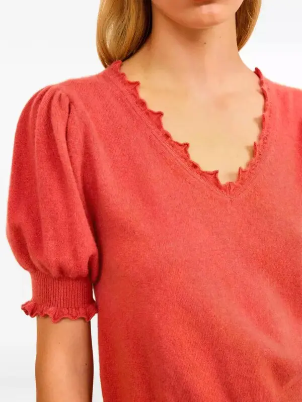 Ulla Johnson Polline V-neck Top