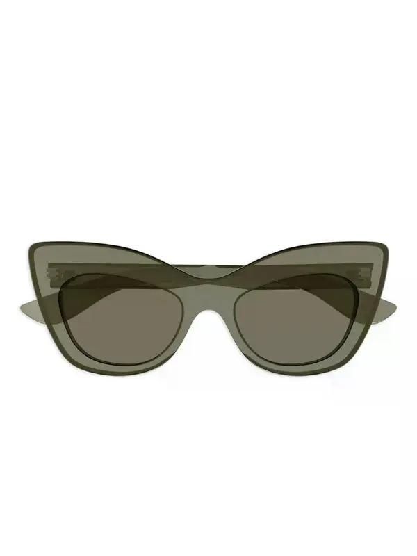 Alexander McQueen Cat-eye Sunglasses - Green