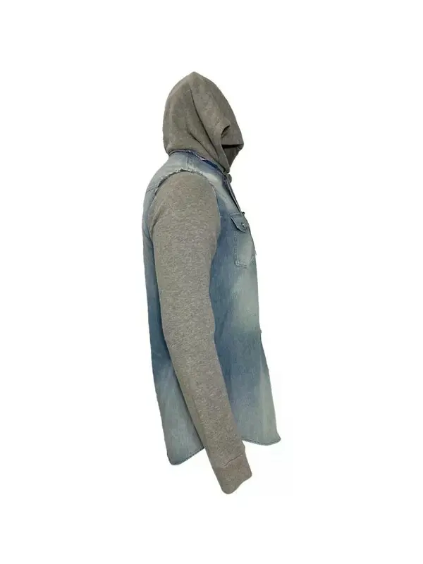 Balmain Hooded Denim Jacket