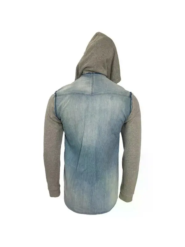 Balmain Hooded Denim Jacket