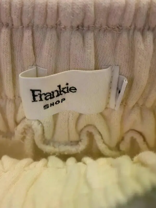 THE FRANKIE SHOP Cotton Ribbed Shorts