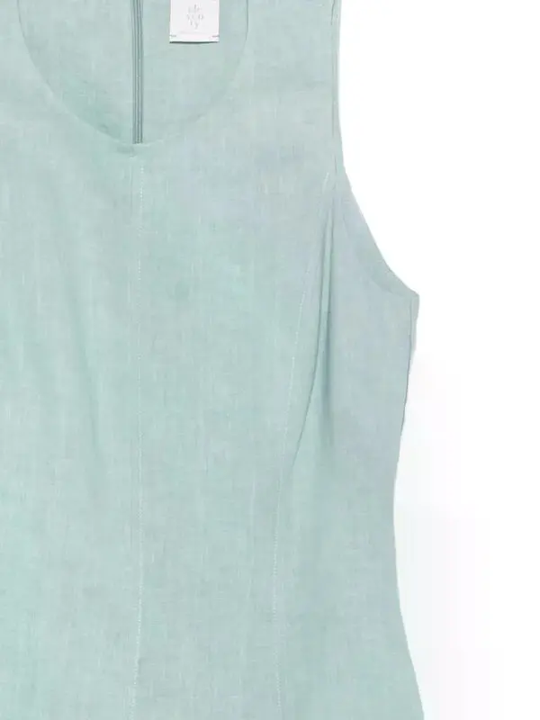 Eleventy Sleeveless A-line Dress - Blue