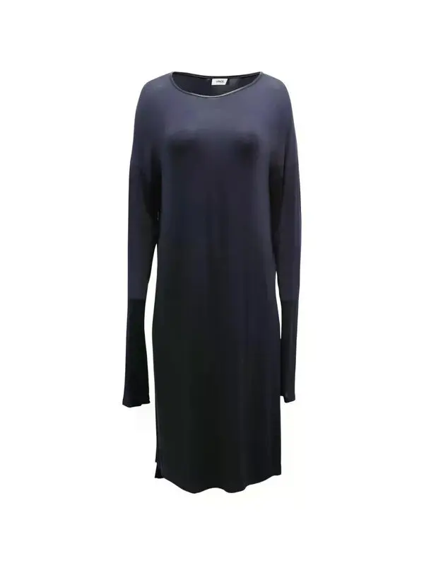 Vince Cotton Midi Dress With Side Slits