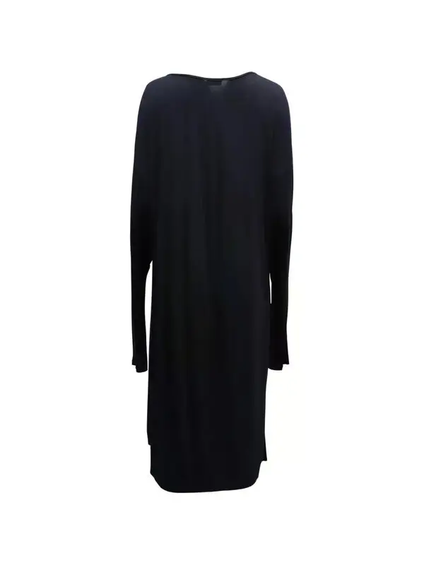 Vince Cotton Midi Dress With Side Slits