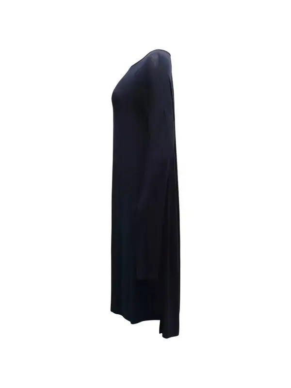 Vince Cotton Midi Dress With Side Slits