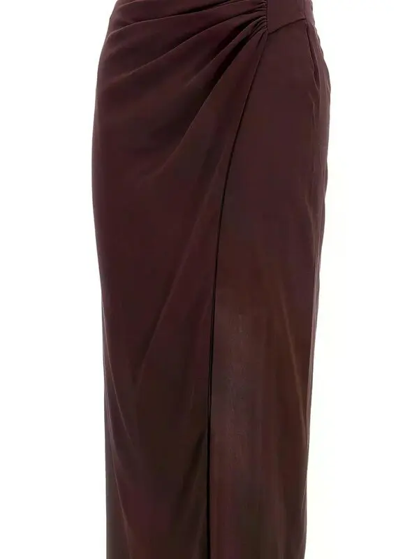 Andamane Phoebe Wrap Midi Skirt