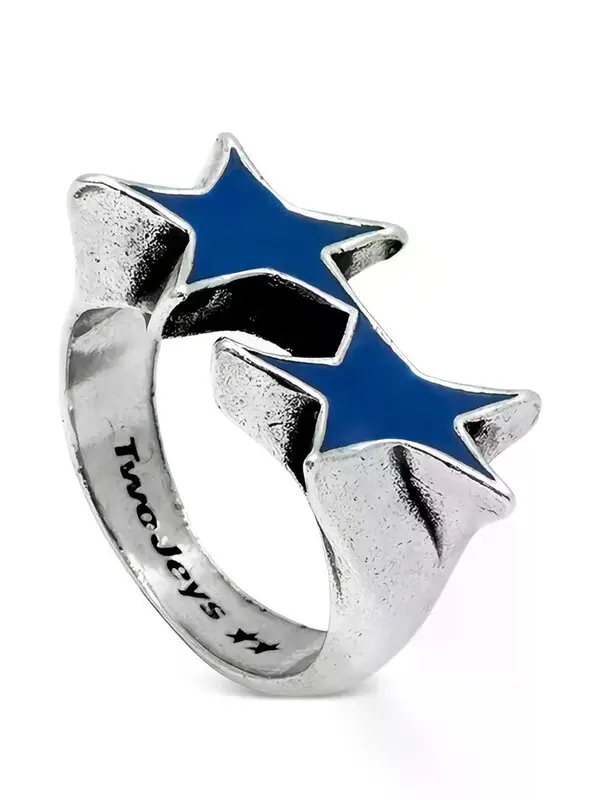TWOJEYS Star Band Ring - Silver