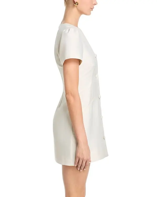 French Connection Structured Taffeta Mini Dress