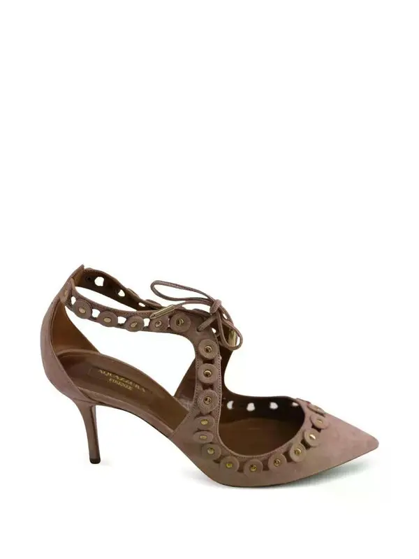 AQUAZZURA Theo Suede Pumps